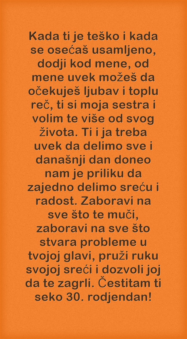 Rodjendanske čestitke za 30. rodjendan | Poruke i Čestitke